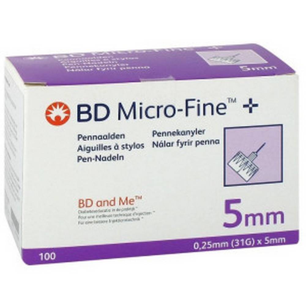 BD PEN-Nadeln, 0,25x5mm, 100, BECTON DIKINSON – Pharmatoo