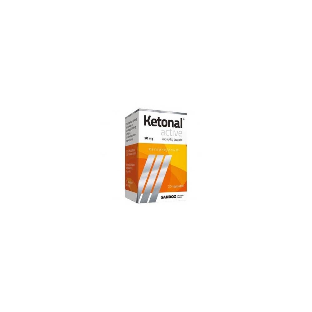 Ketonal Active 20,Ketonal Active 20 kaps,Ketonal Active – Pharmatoo