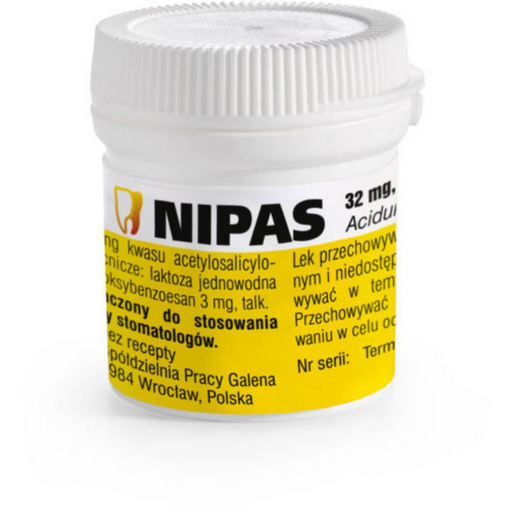Nipas, 0,032g, 50, Galena – Pharmatoo