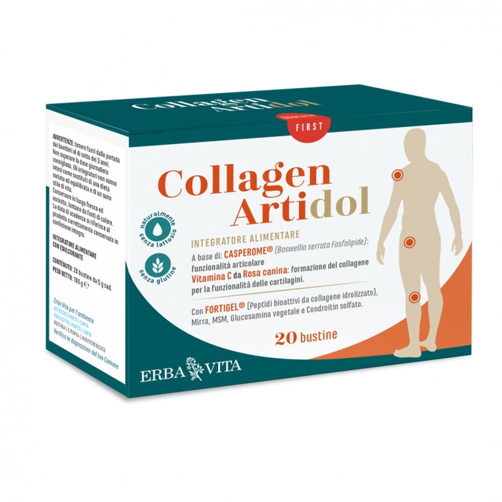 Collagen Artidol ,20 Envelopes,Kolagen Artidol, 20 kopert,Erba Vita ...