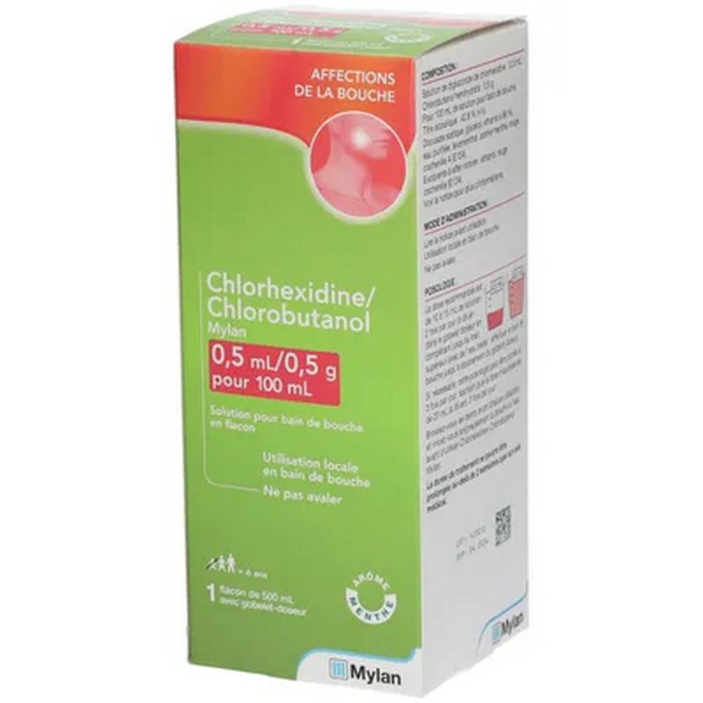 chlorhexidine chlorobutanol 500 viatris – Pharmatoo